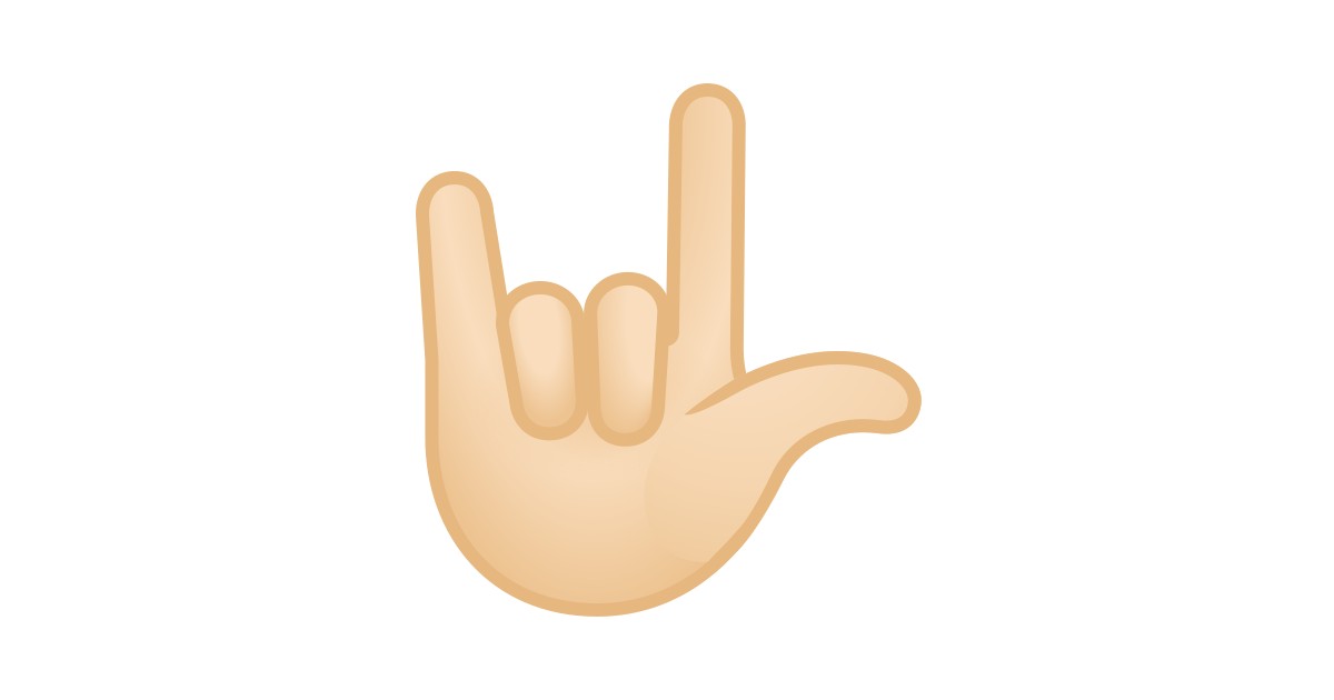 🤟🏻 Love-you Gesture: Light Skin Tone Emoji