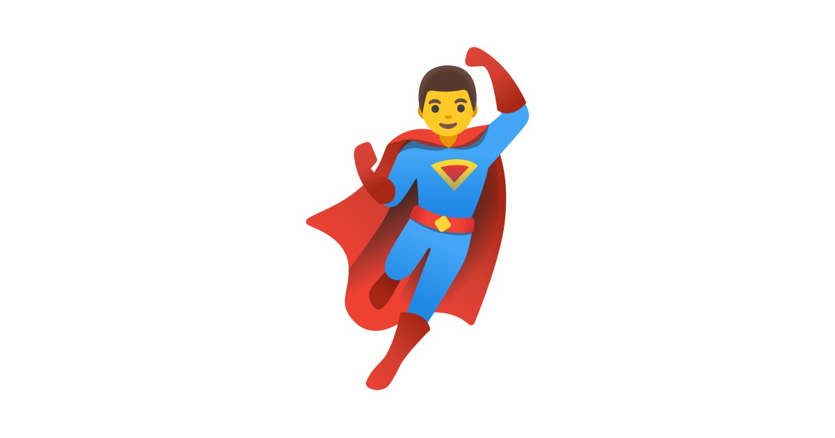 🦸‍♂️ Superheld-Emoji
