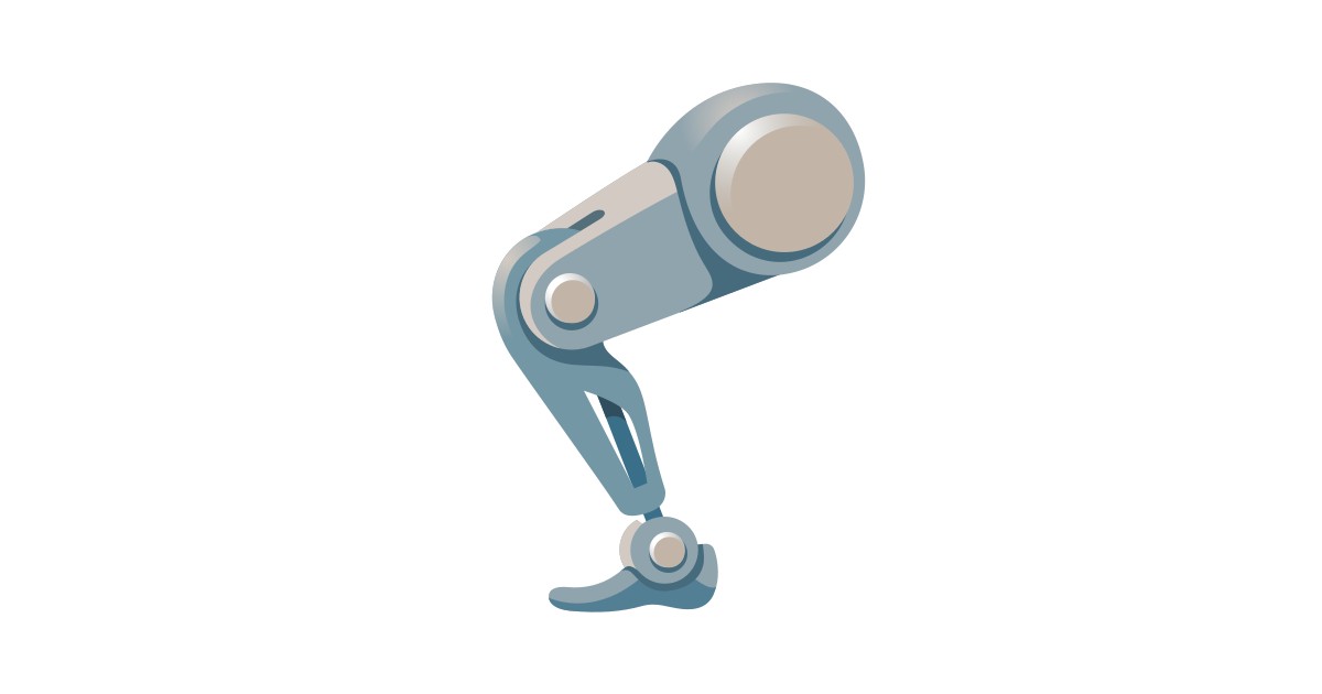🦿 Jambe Mécanique Emoji