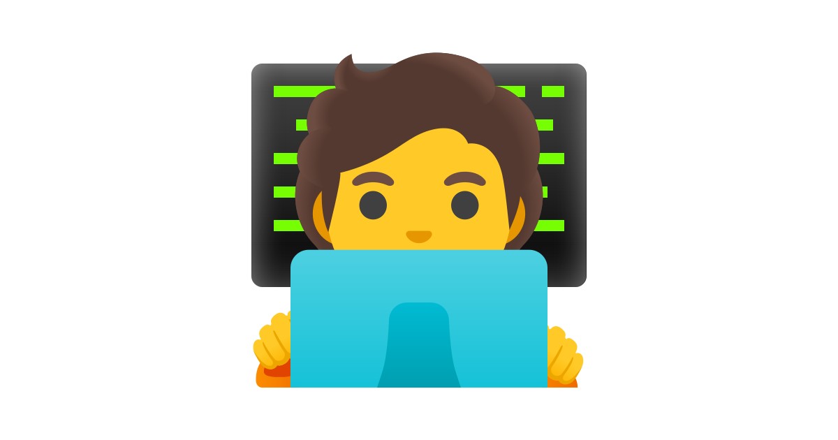 🧑‍💻 Informaticien (tous Genres) Emoji