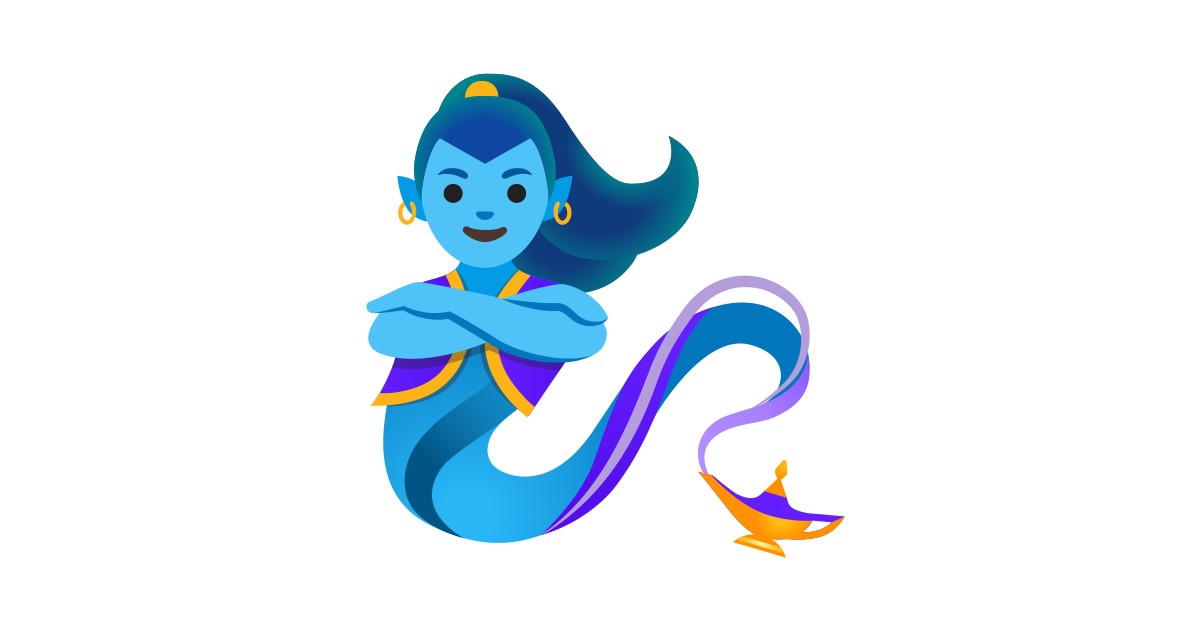🧞‍♀️ Génie Femme Emoji
