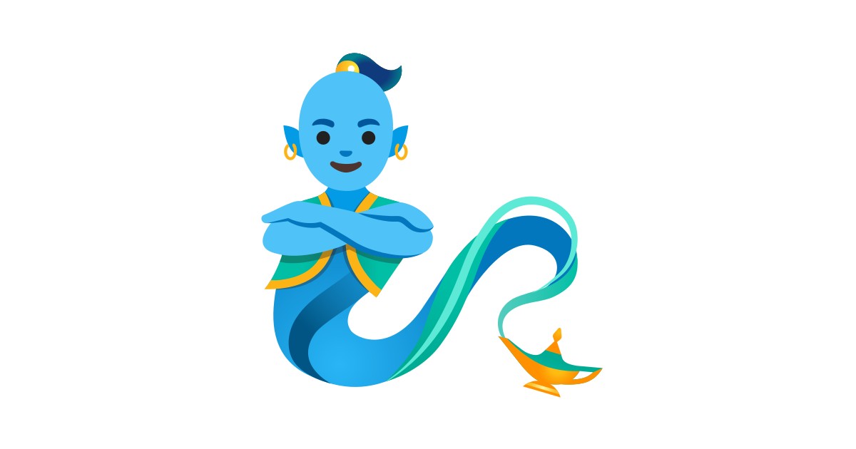 🧞‍♂️ Genio Hombre Emoji