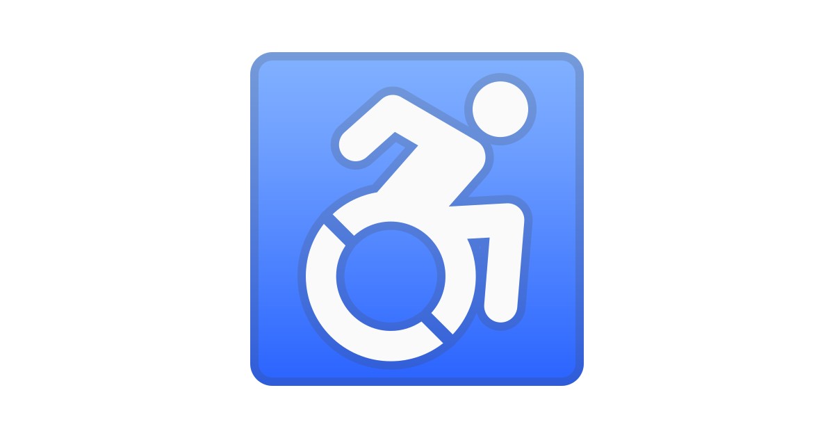 ♿ Wheelchair Symbol Emoji