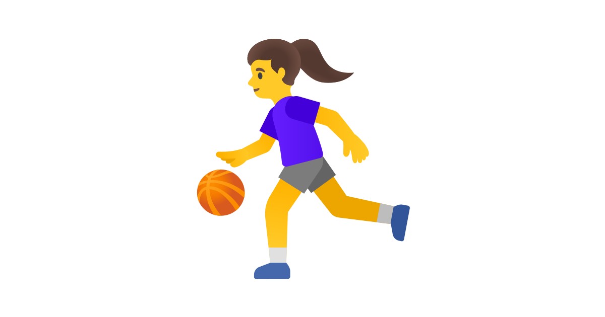 ⛹️‍♀️ Woman Bouncing Ball Emoji