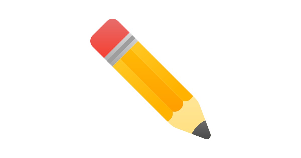 ️ Pencil Emoji