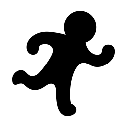 🏃‍ ️ Person Running Facing Right Emoji