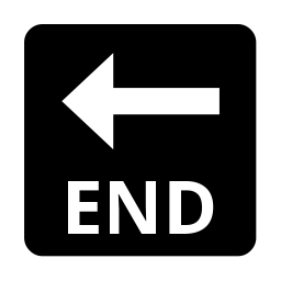 🔚 End Arrow Emoji