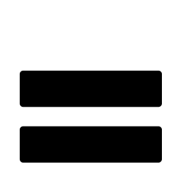 🟰 Signo Igual Grueso Emoji