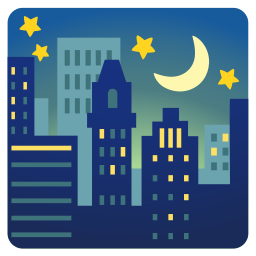 🌃 Night With Stars Emoji