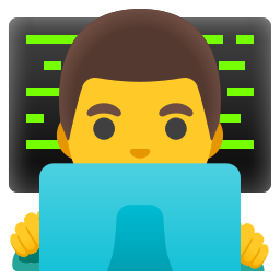 👨‍💻 Man Technologist Emoji
