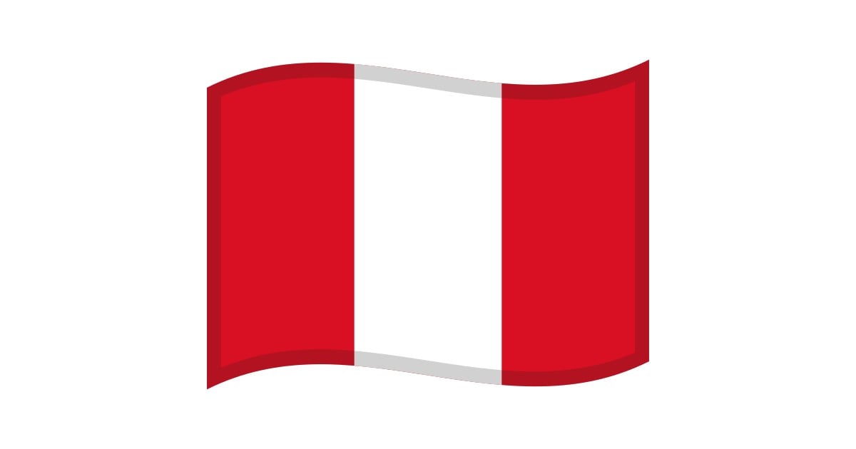 🇵🇪 Bandera: Perú Emoji