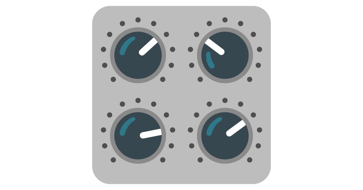 🎛️ Control Knobs Emoji