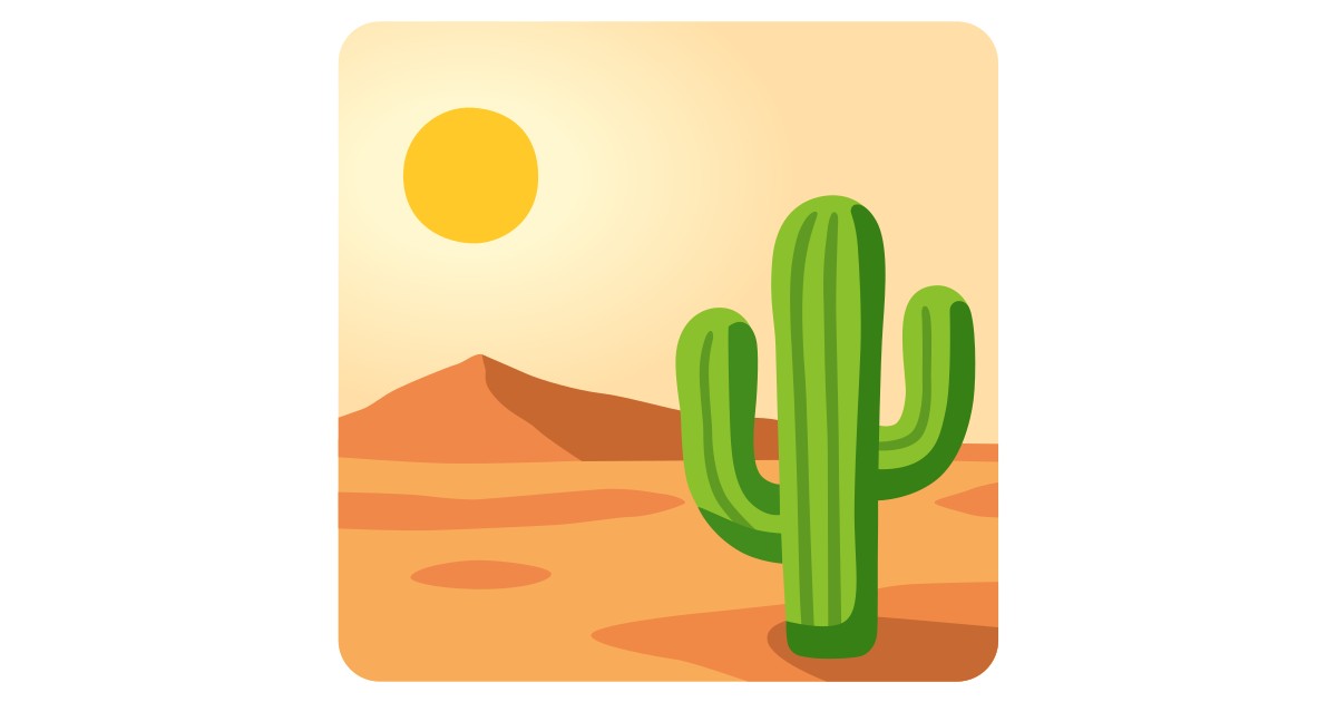 🏜️ Desert Emoji