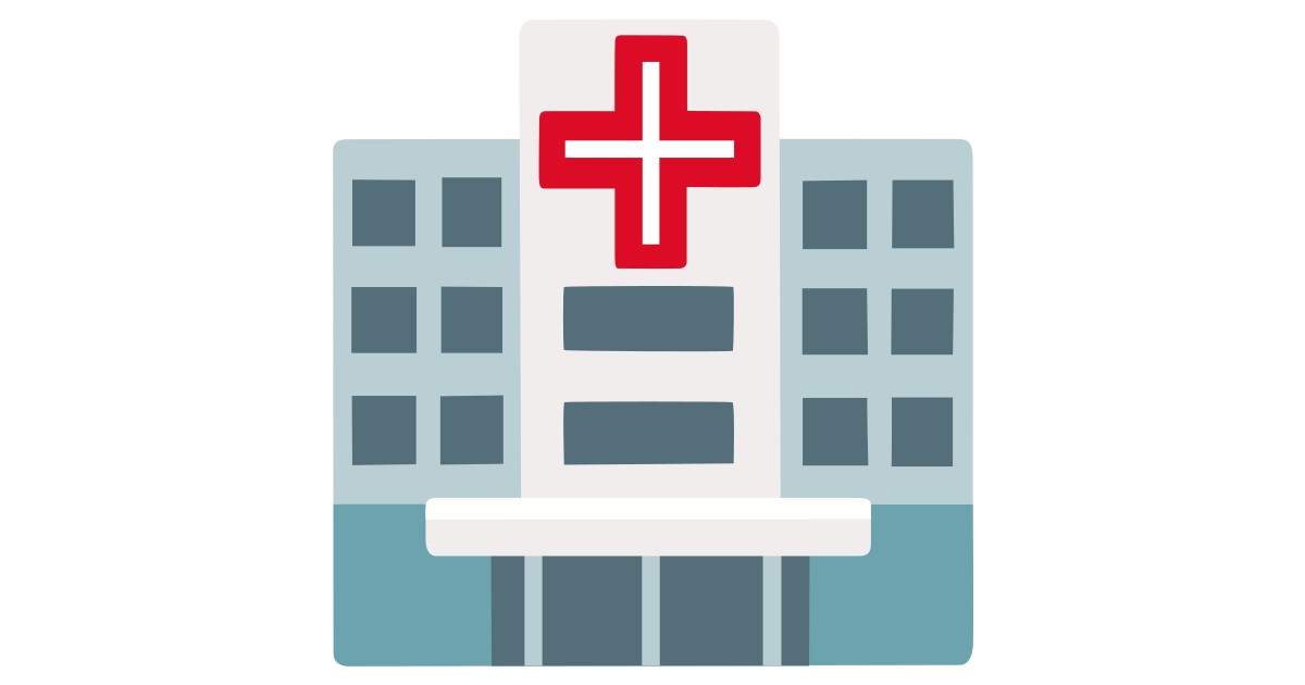 🏥 Hospital Emoji