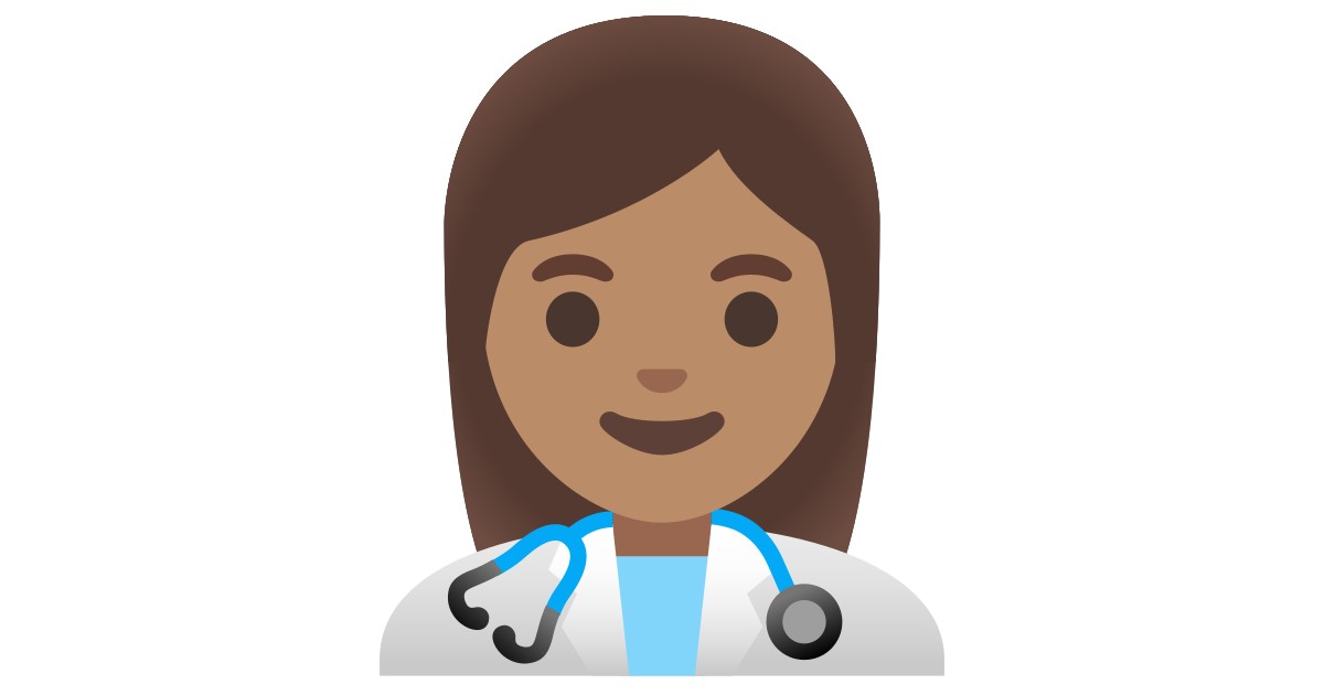 👩🏽‍⚕️ Woman Health Worker: Medium Skin Tone Emoji