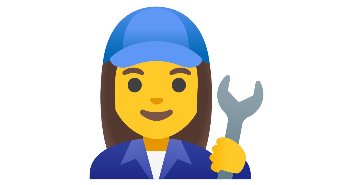 👩‍🔧 Woman Mechanic Emoji