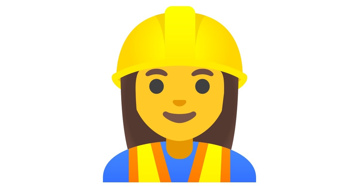 👷‍♀️ Woman Construction Worker Emoji