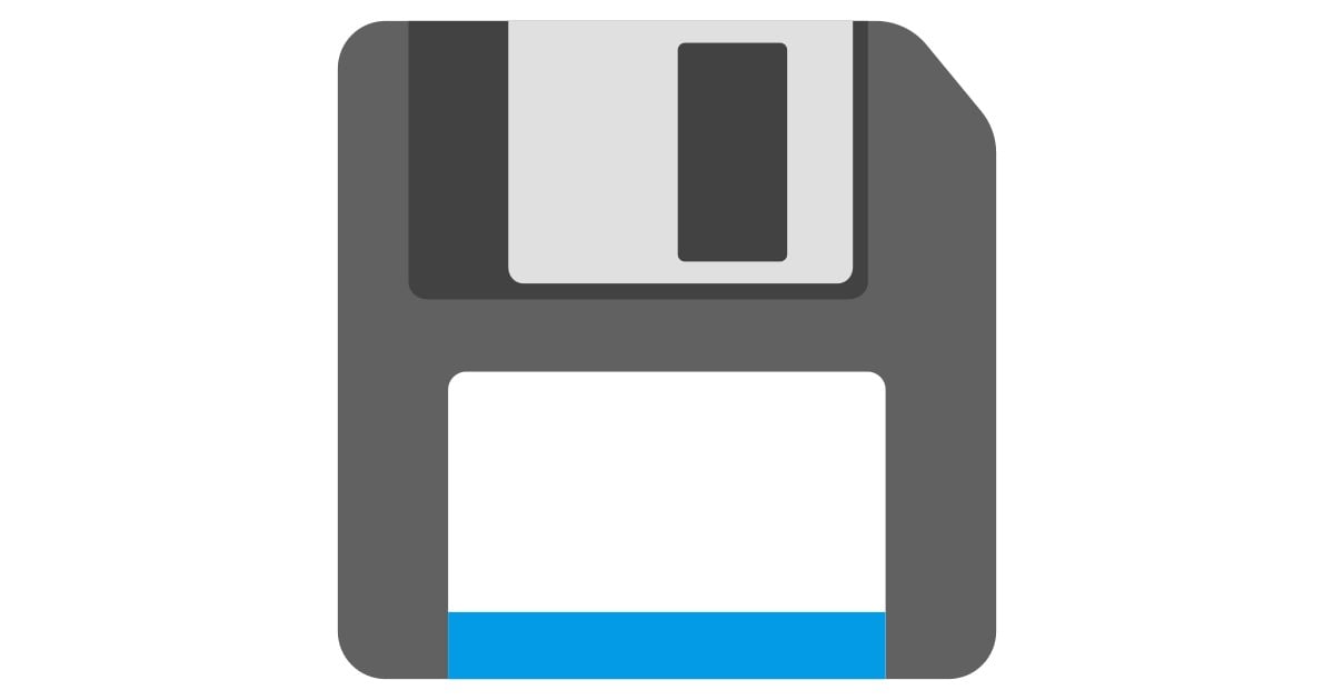 💾 Floppy Disk Emoji
