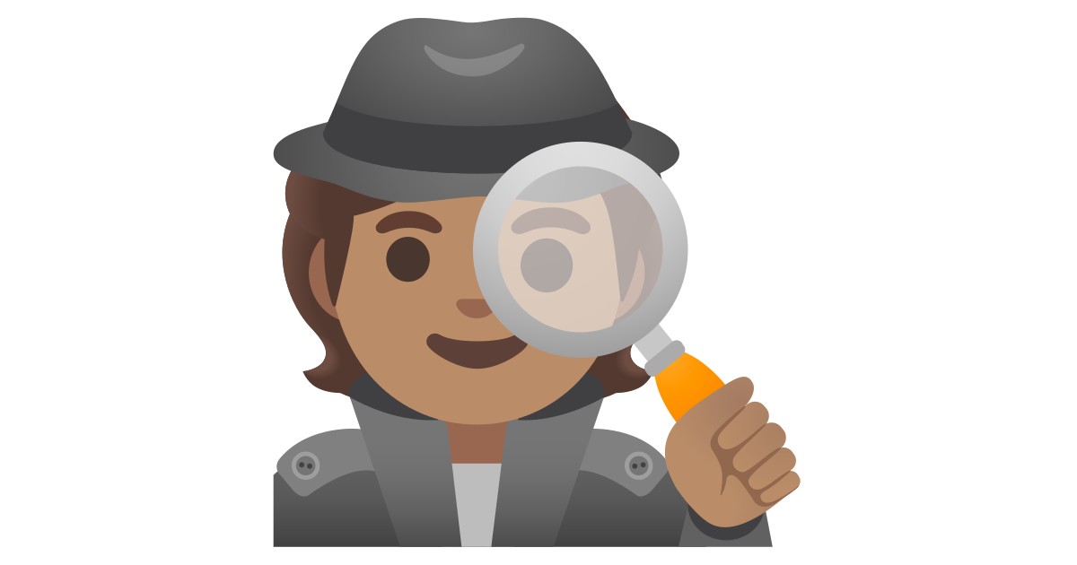 🕵🏽 Detective: Medium Skin Tone Emoji