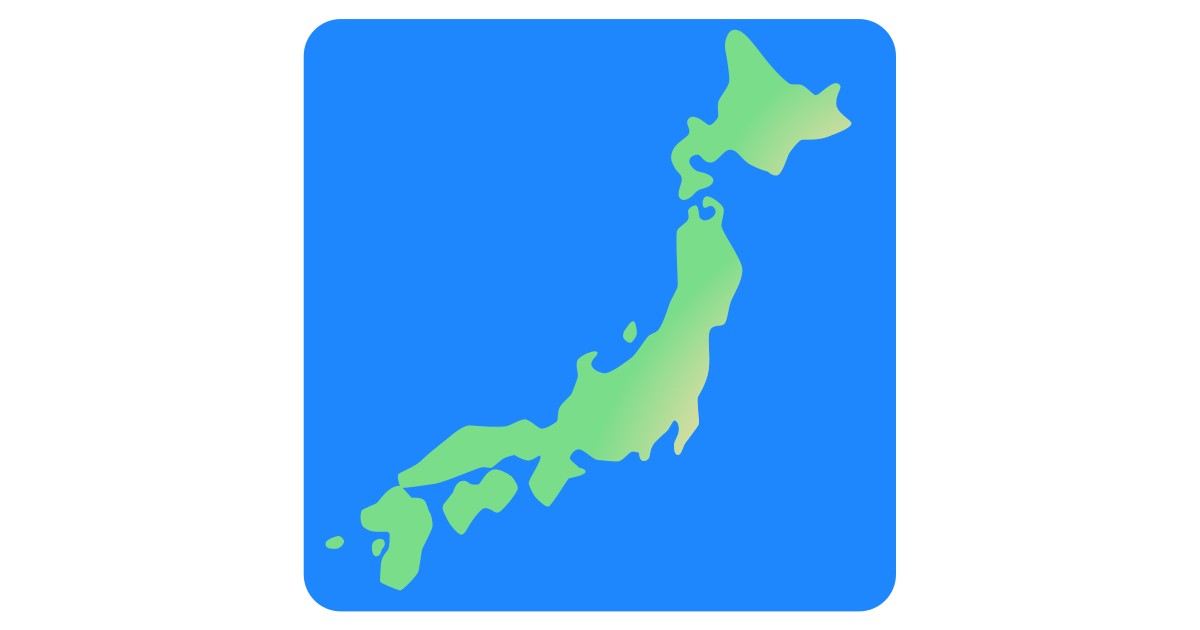 🗾 Map Of Japan Emoji