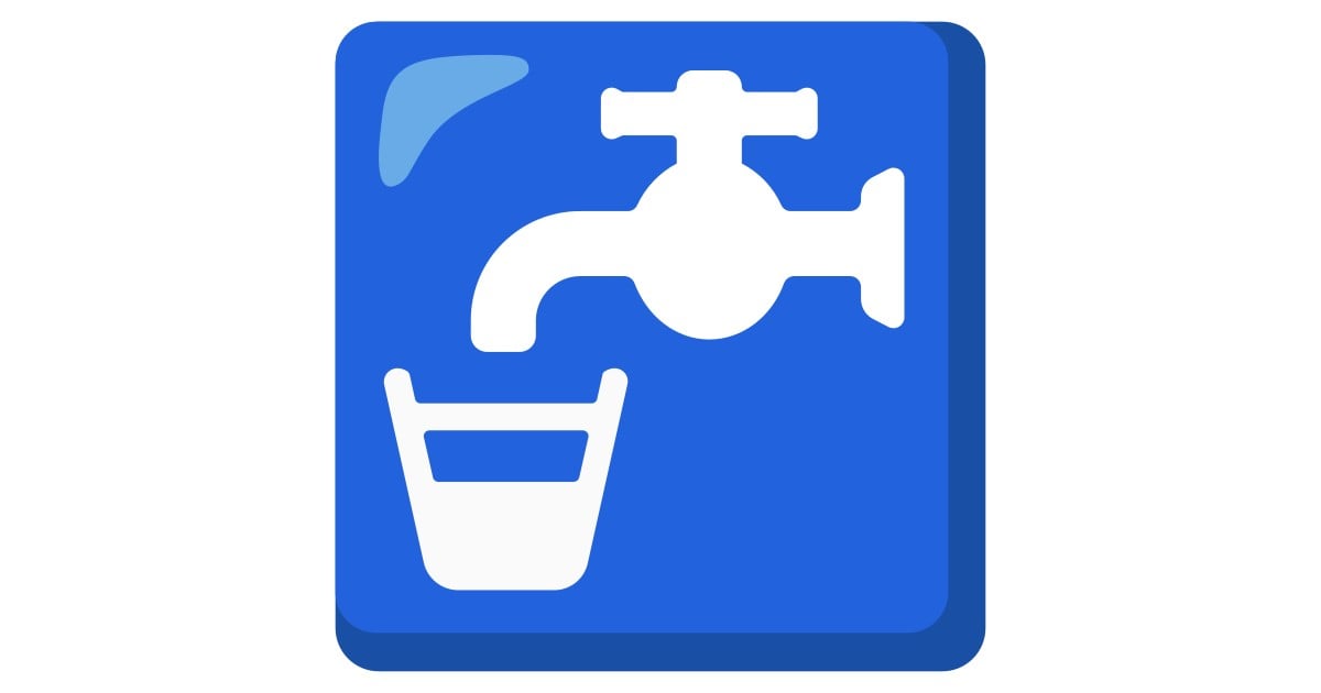 🚰 Potable Water Emoji