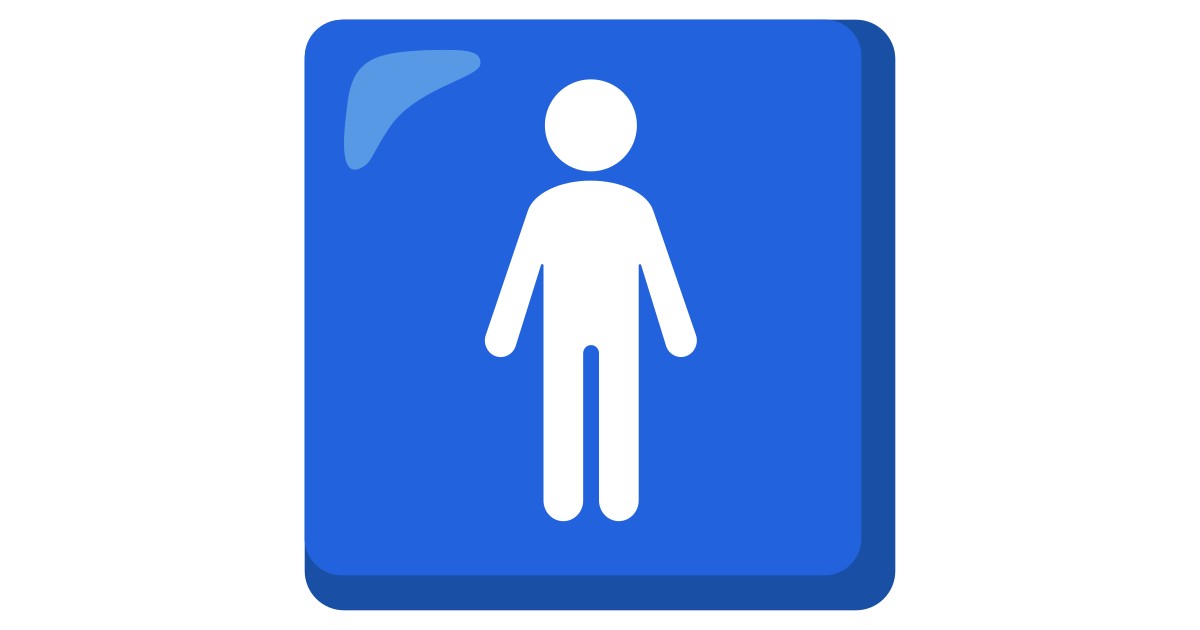 🚹 Men’s Room Emoji