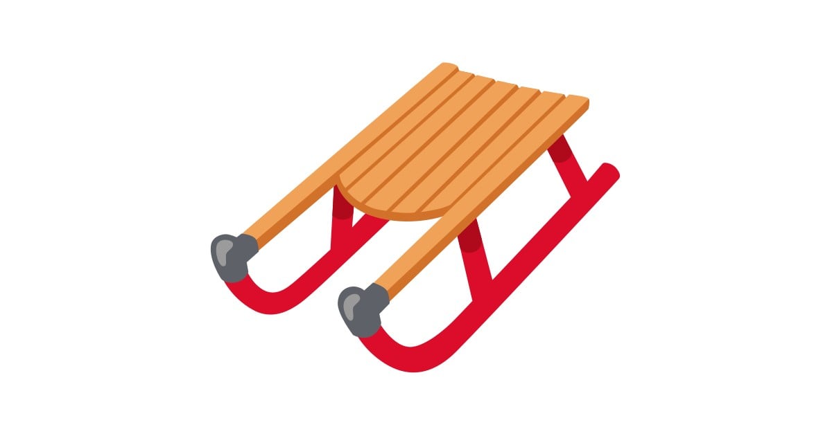🛷 Sled Emoji