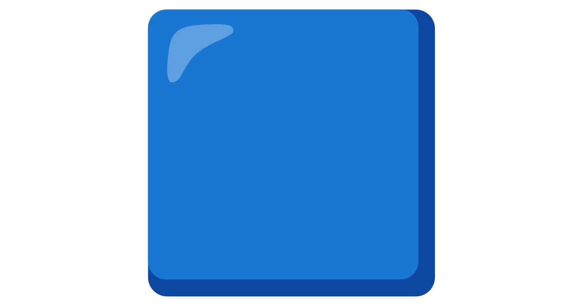 🟦 Blue Square Emoji