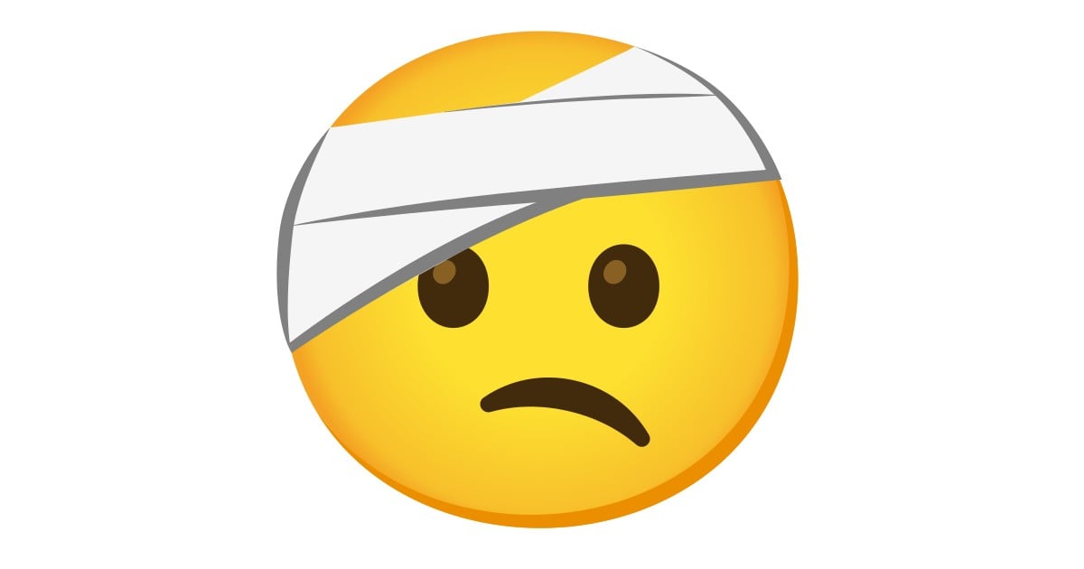 🤕 Face With Head-Bandage Emoji