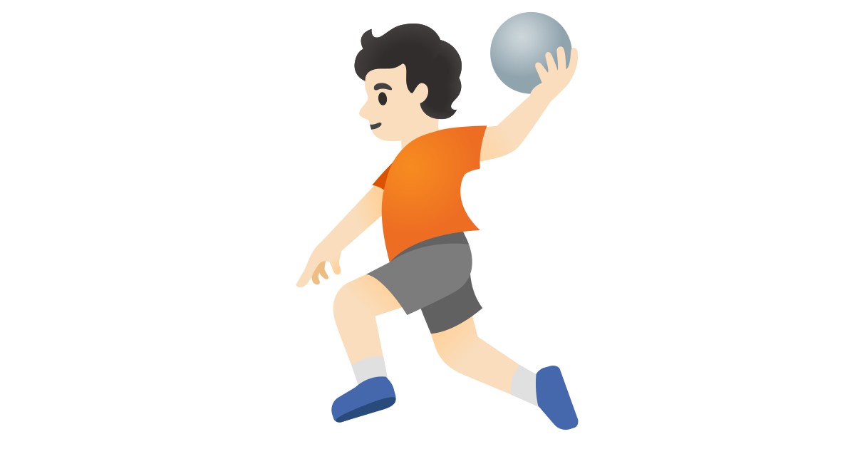 🤾🏻 Person Playing Handball: Light Skin Tone Emoji