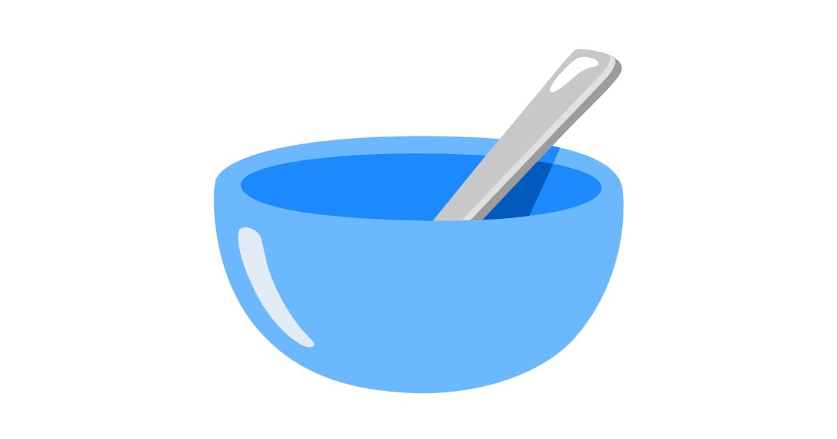 🥣 Bowl With Spoon Emoji