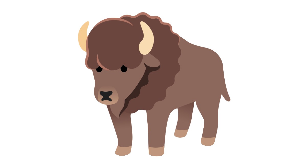 🦬 Bison Emoji