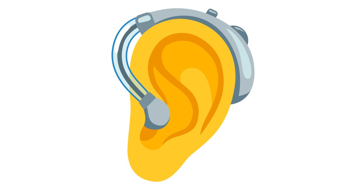 🦻 Ear With Hearing Aid Emoji