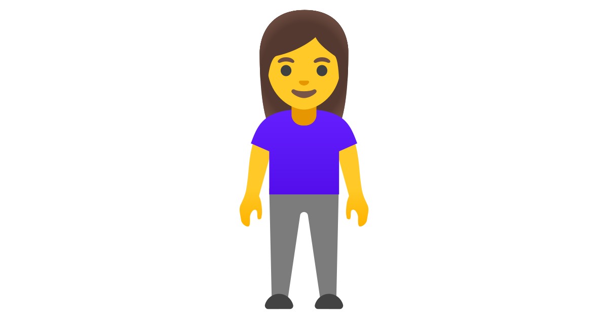 🧍‍♀️ Woman Standing Emoji