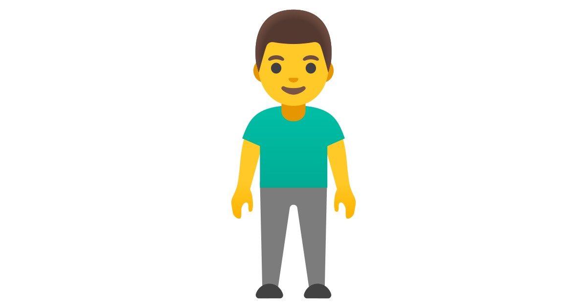 🧍‍♂️ Man Standing Emoji