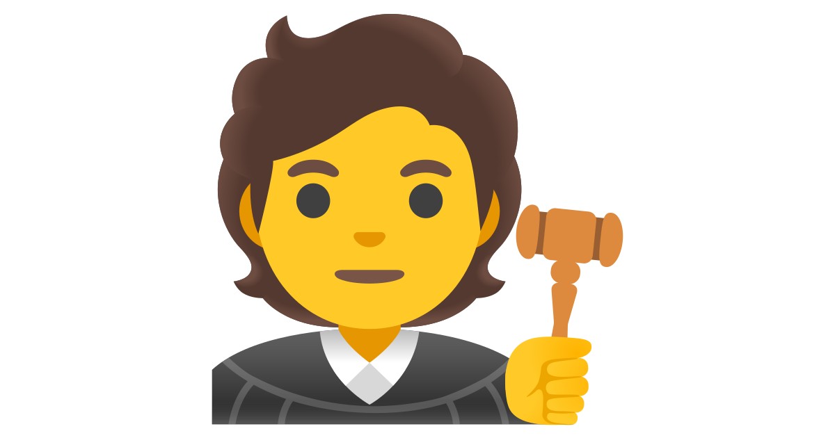 🧑‍⚖️ Judge Emoji