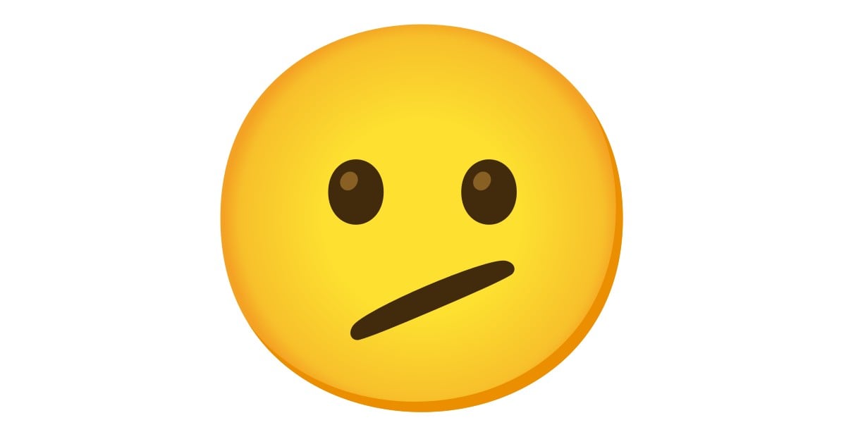 🫤 Face With Diagonal Mouth Emoji