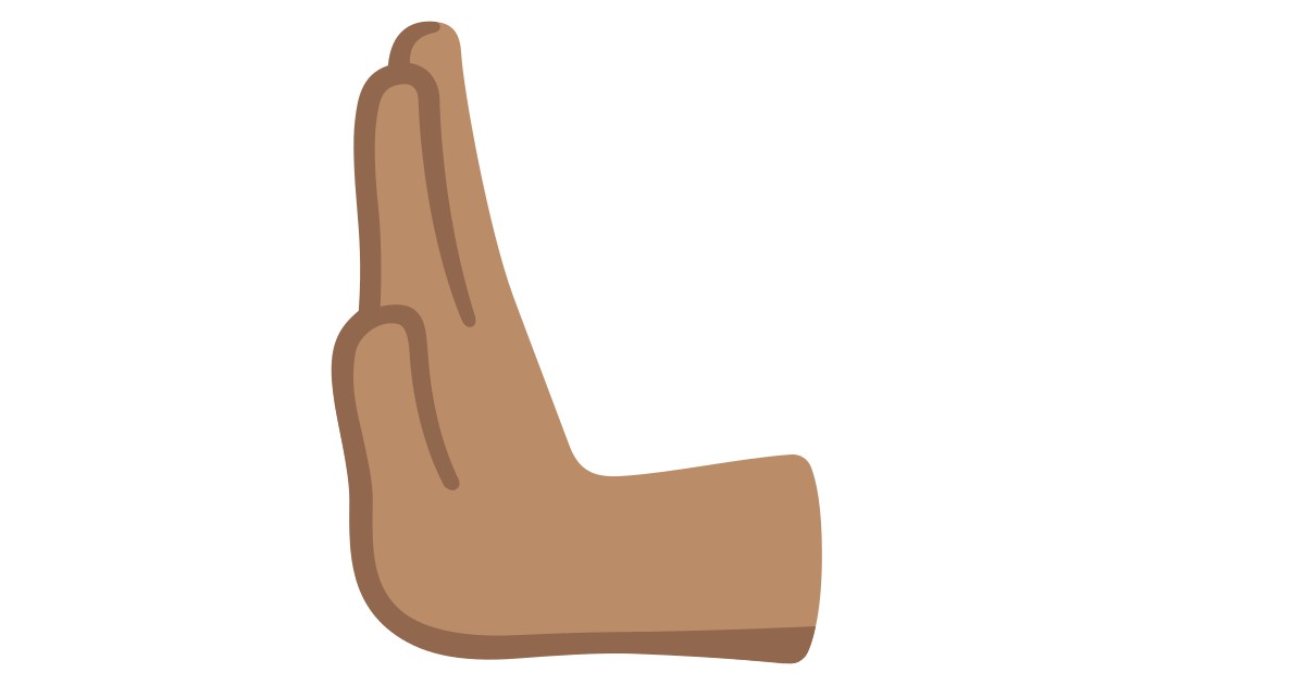 🏽 Leftwards Pushing Hand: Medium Skin Tone Emoji