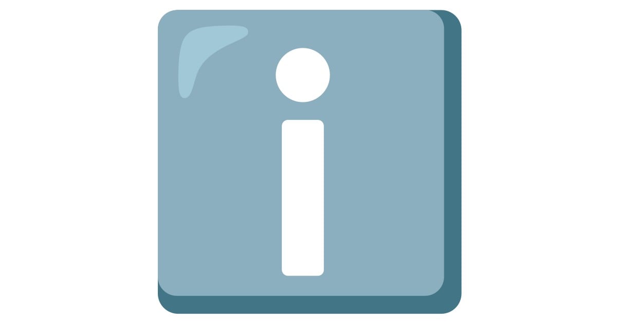 ℹ️ Information Emoji