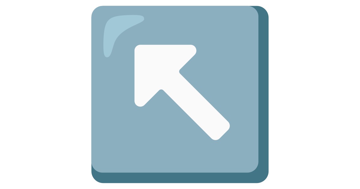 ↖️ Up-Left Arrow Emoji