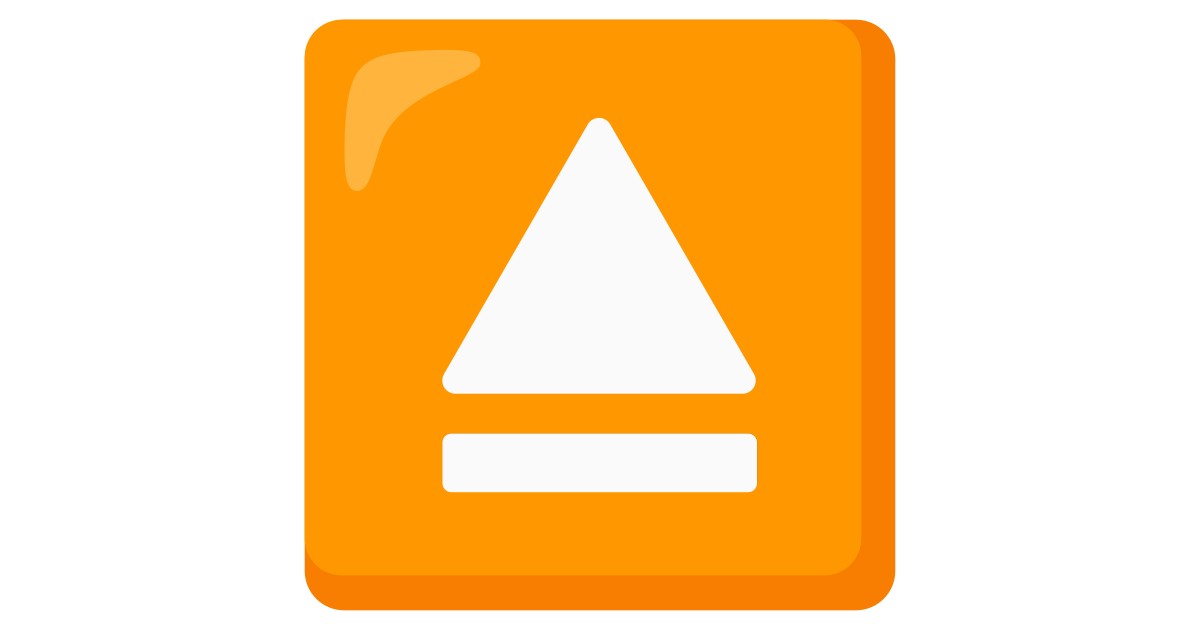 ⏏️ Eject Button Emoji