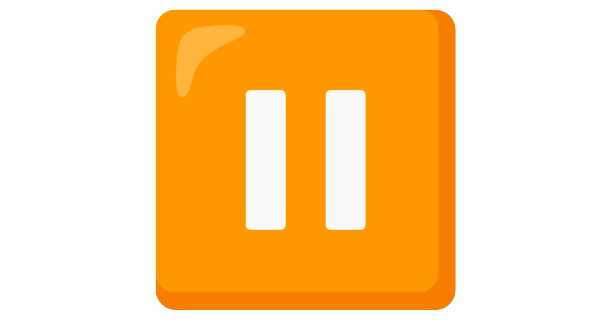 ⏸️ Pause Button Emoji
