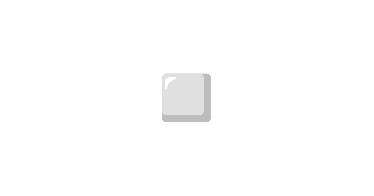️ White Small Square Emoji