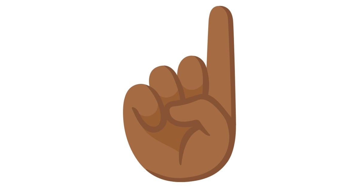 ☝🏾 Index Pointing Up: Medium-Dark Skin Tone Emoji