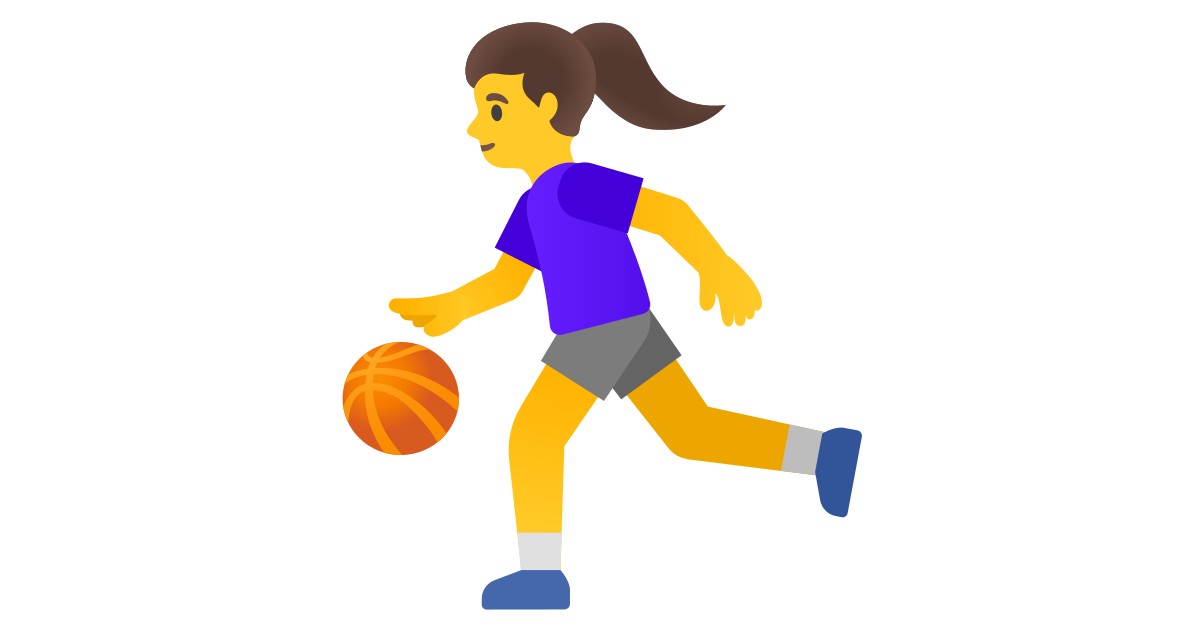 ⛹️‍♀️ Woman Bouncing Ball Emoji