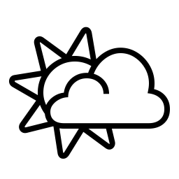 🌤️ Sun Behind Small Cloud Emoji