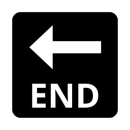 🔚 End Arrow Emoji