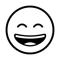 😄 Visage Très Souriant Aux Yeux Rieurs Emoji