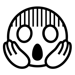 😱 Visage Qui Hurle De Peur Emoji