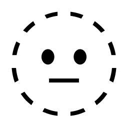 🫥 Dotted Line Face Emoji